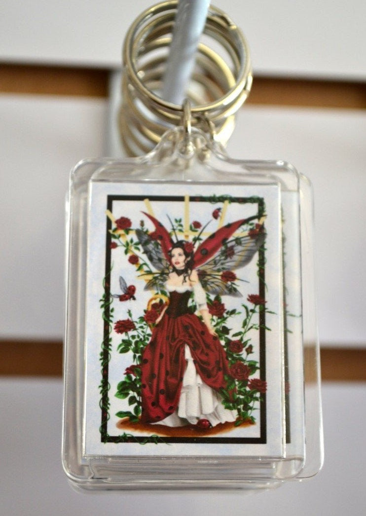Ladybug Fairy Key Chain – Alison Spokes